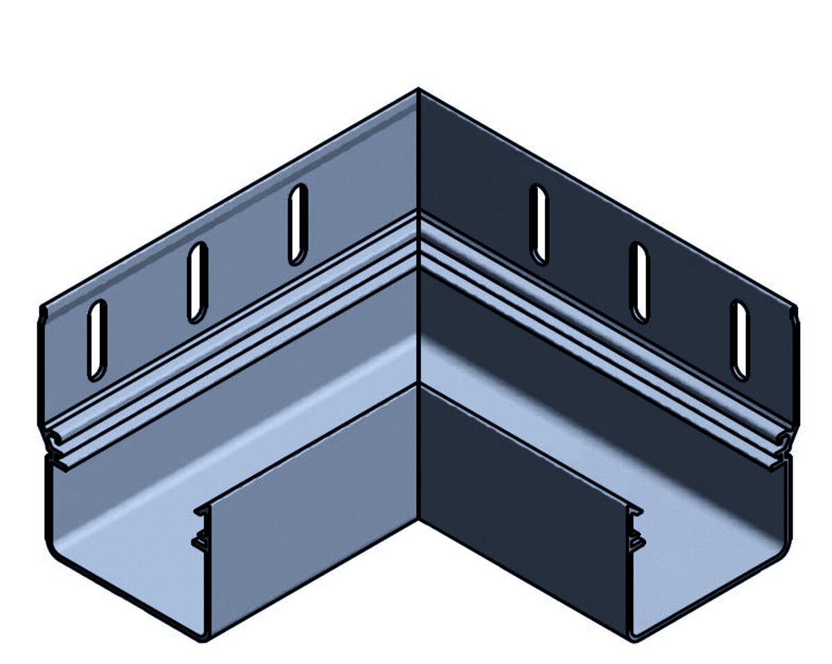 Edge balcony gutter systems