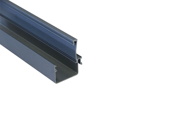 Edge balcony gutter systems